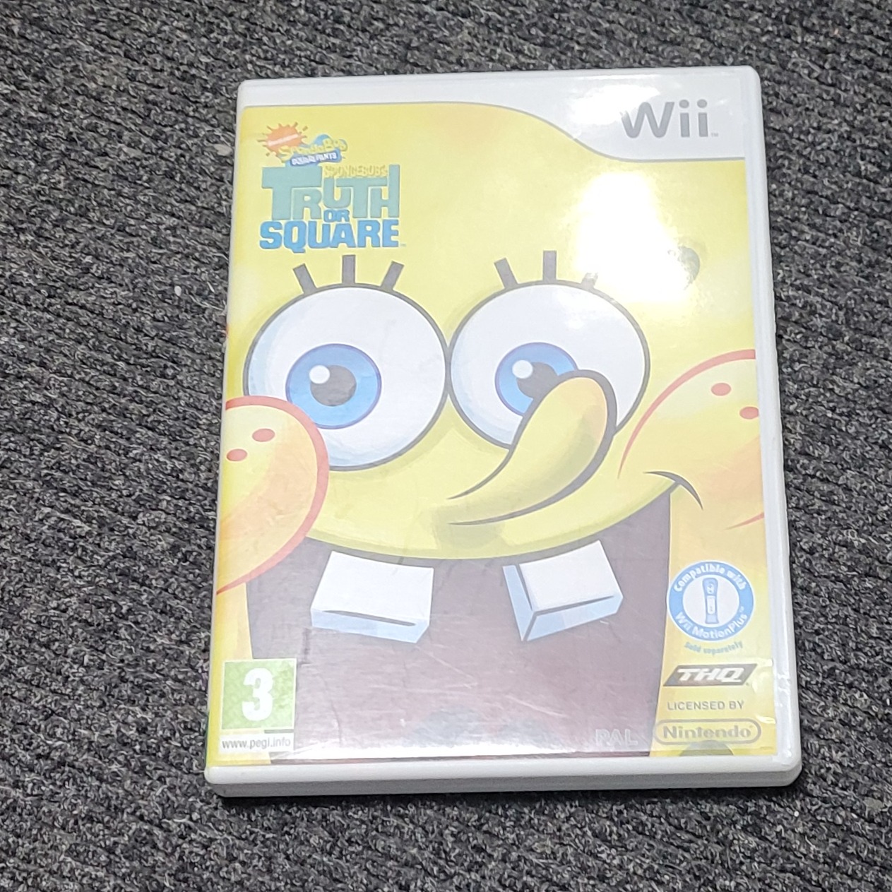 Pre-owned Nintendo Wii Wii Games: SpongeBob's Truth or Square - Own4Less